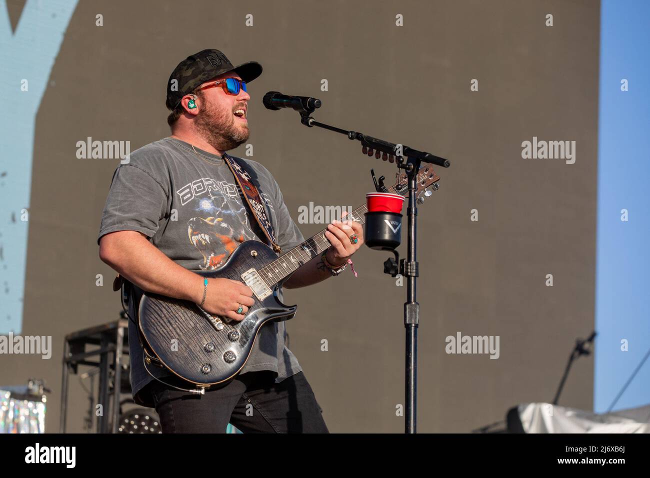 Mitchell Tenpenny lors du festival de musique de Stagecoach le 30 avril ...
