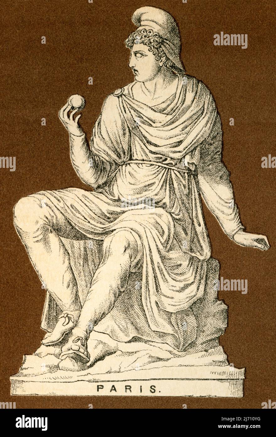 Pâris enlevement hélène mythologie Banque de photographies et d’images ...