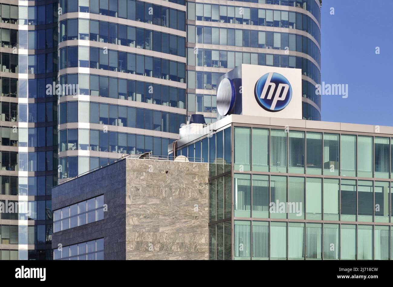 Logo hp hewlett packard Banque de photographies et d’images à haute ...