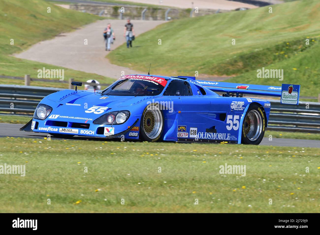 Rob Huff, Spice SE89P, C1 par Duncan Hamilton ROFGO pour l'usine d ...