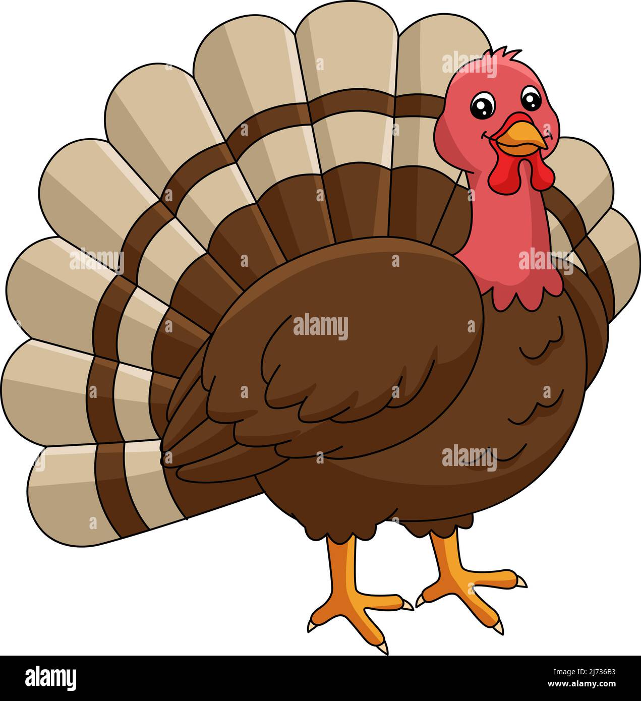 Queue de poule Banque d'images vectorielles - Alamy