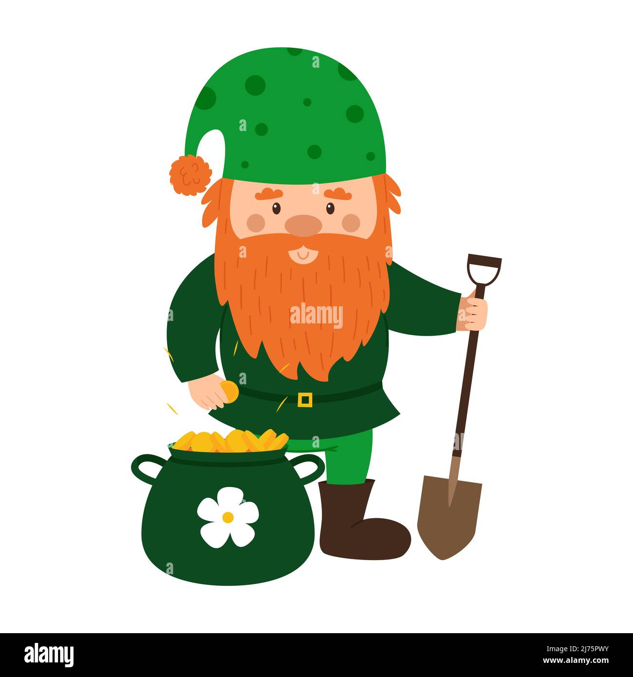 Nain irlandais Banque d'images vectorielles - Alamy