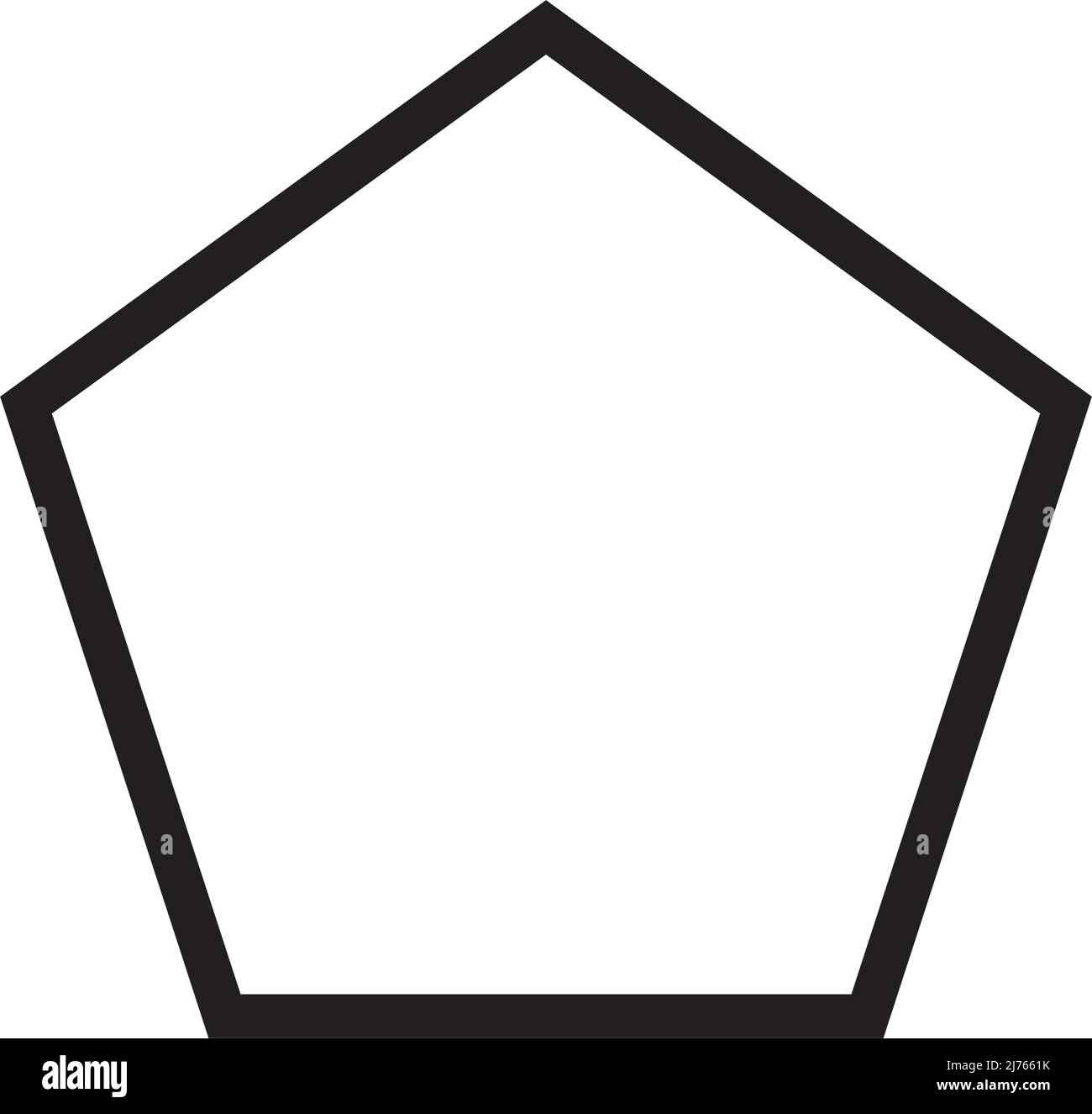 Tracer des formes de pentagone Banque de photographies et d’images à ...