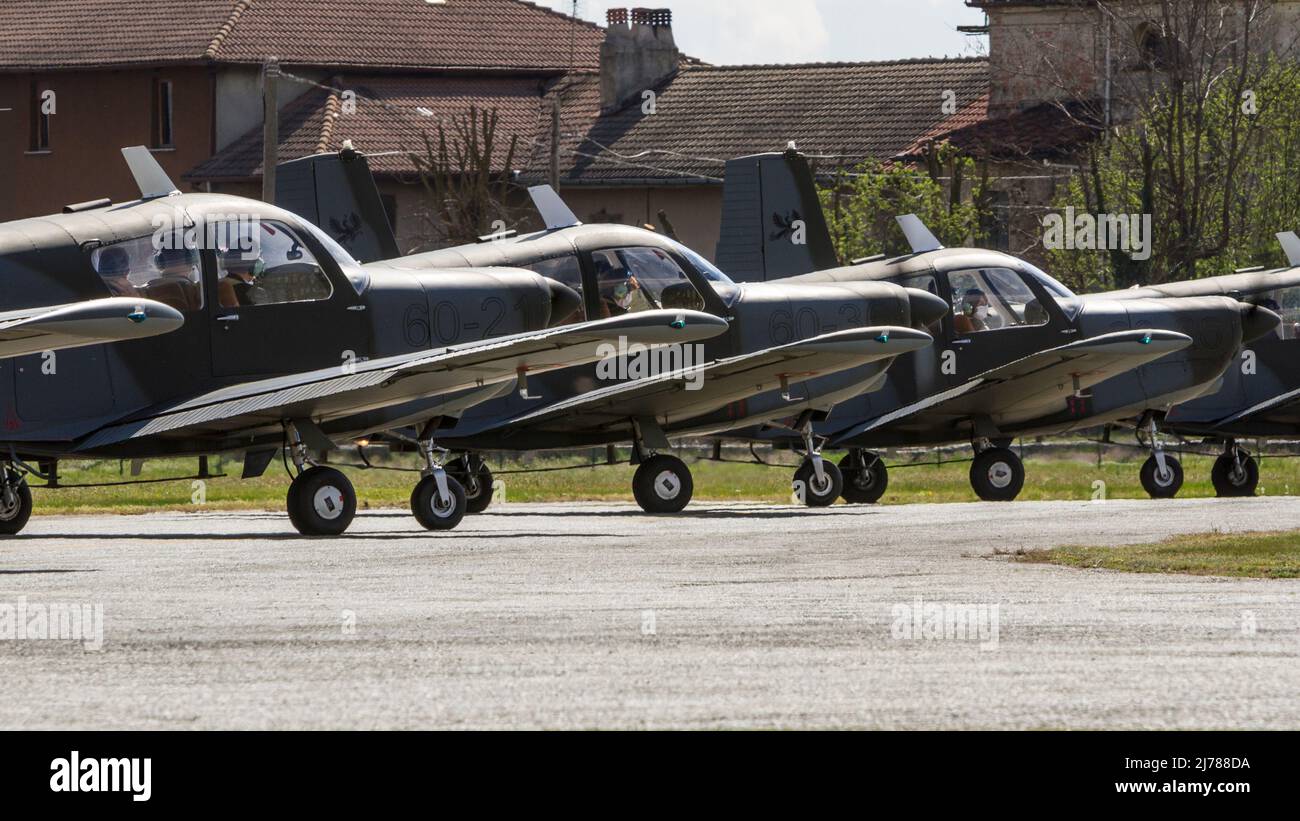 Une Air Force italienne Siai U-208 (ou S.208M) fabriquée par SIAI ...