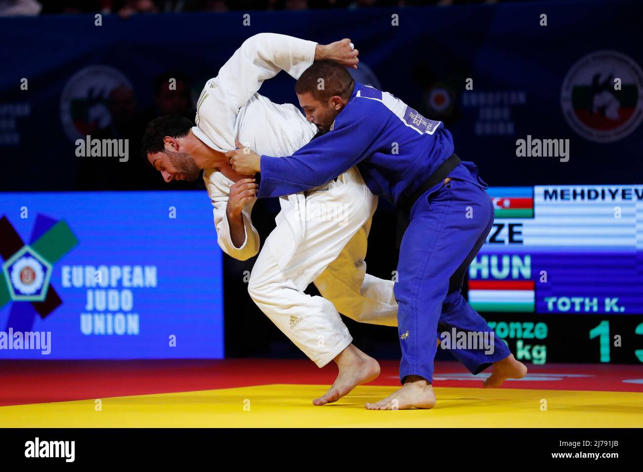 Sofia, Bulgarie, 1st mai 2022. Mammadali Mehdiyev, d'Azerbaïdjan, est de nouveau en compétition ...