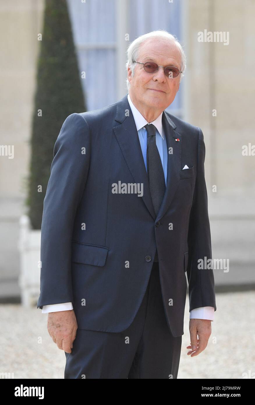 Le banquier français David de Rothschild arrive pour la cérémonie d ...