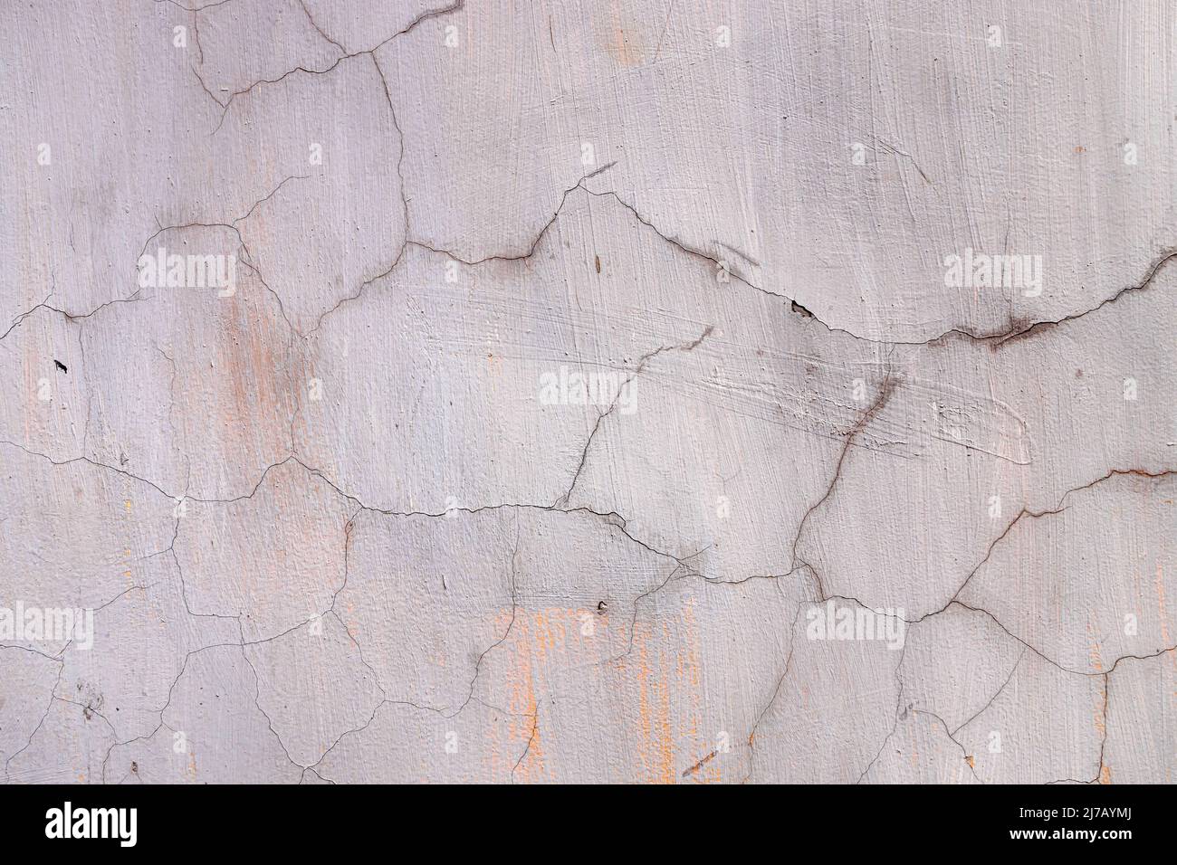 Plâtre de pelage sur un vieux mur peint. Fond de texture. Texture en ...