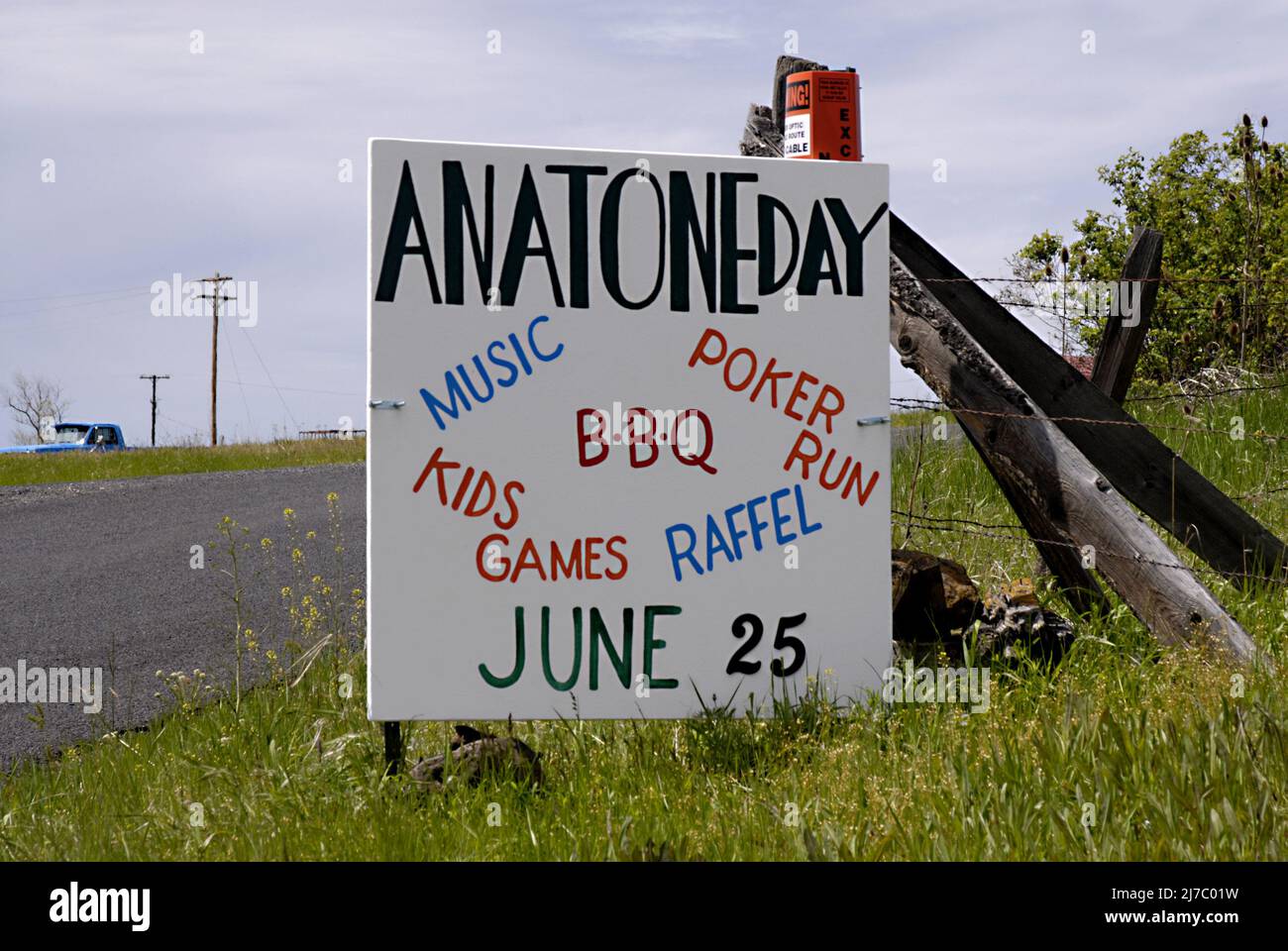 ANATONE/ ETAT DE WASHINGTON /USA American dead City Anatone population ...