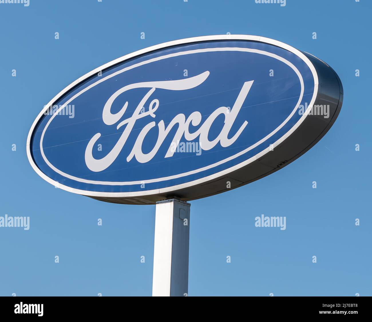 Logo ford ovale Banque de photographies et d’images à haute résolution ...