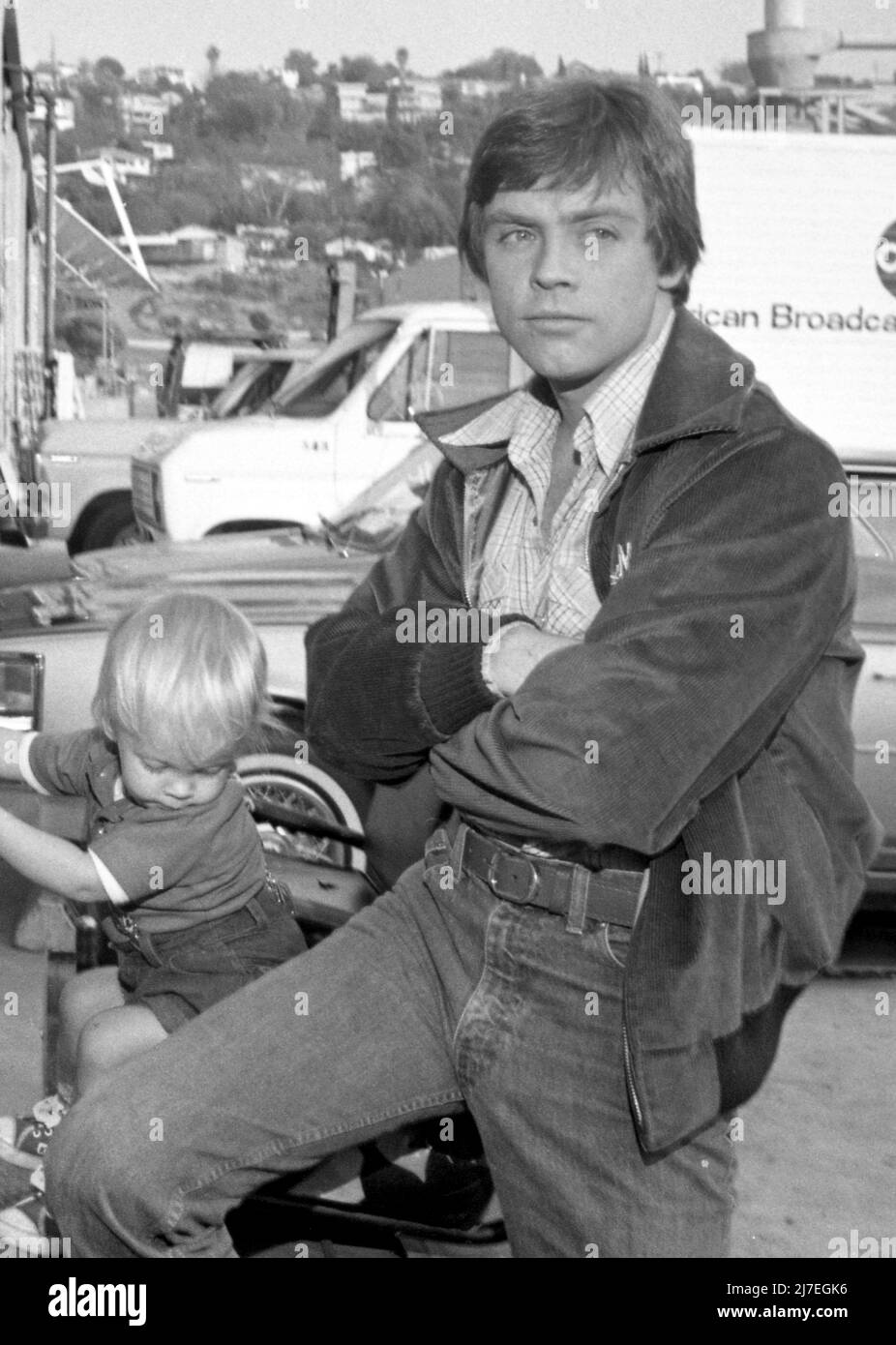 Son fils nathan Banque d'images noir et blanc - Alamy