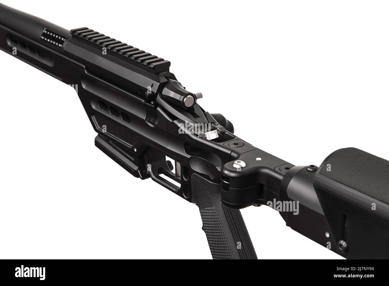 Fusil de sniper puissant et moderne. Armes de tir à longue portée ...