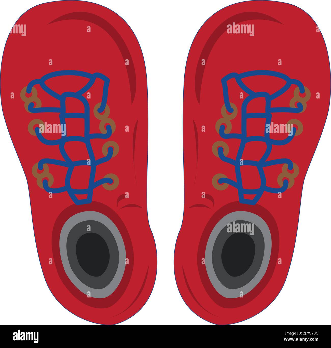 Chaussures de basket Banque d'images vectorielles - Alamy