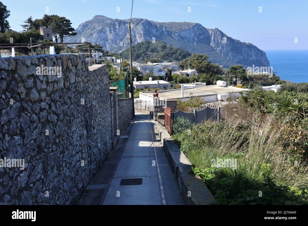 Monte tiberio capri Banque de photographies et d’images à haute ...