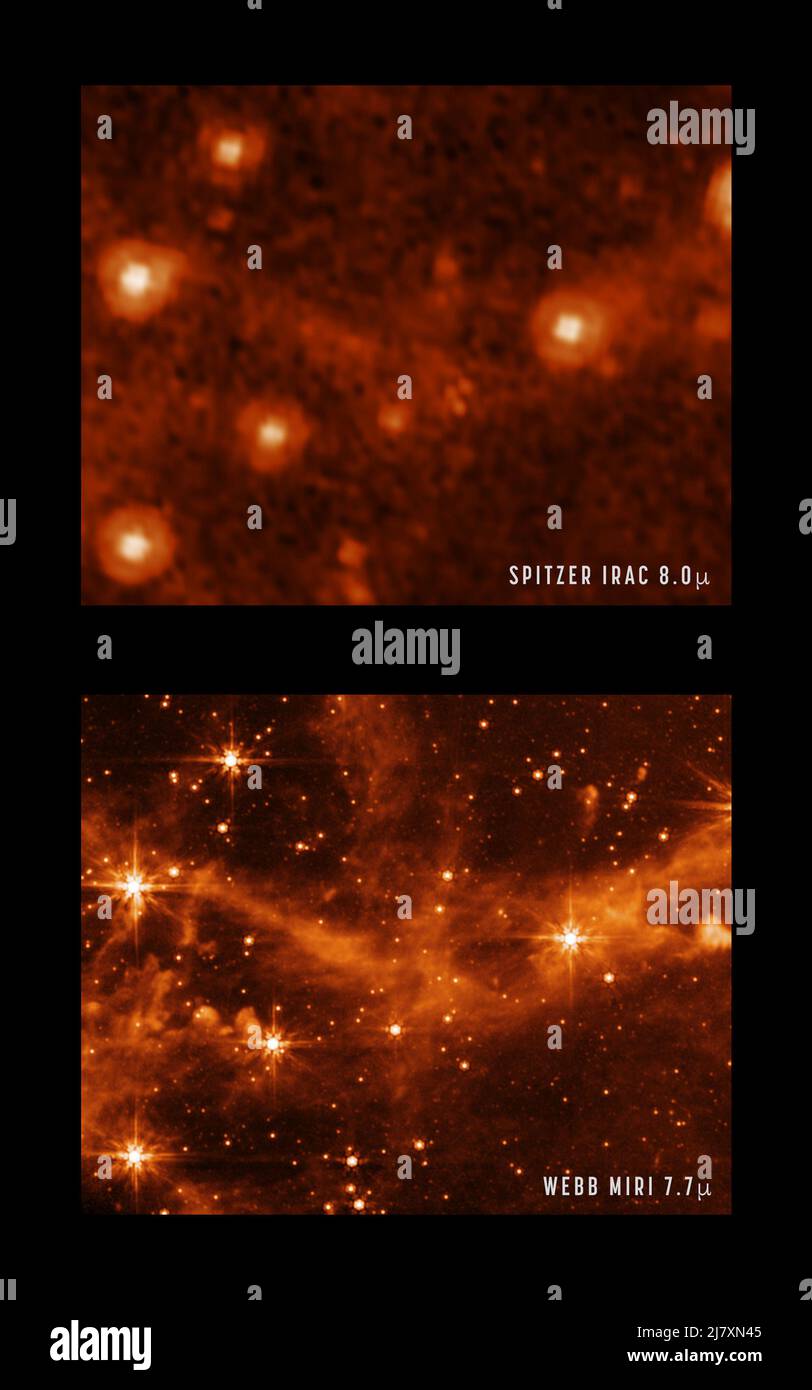 Le télescope spatial James Webb de la NASA montre une image test (à 7,7 ...
