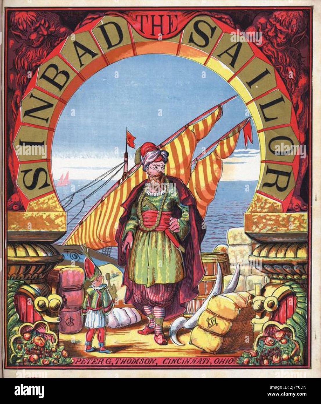 Sinbad le marin illustration Banque de photographies et d’images à ...