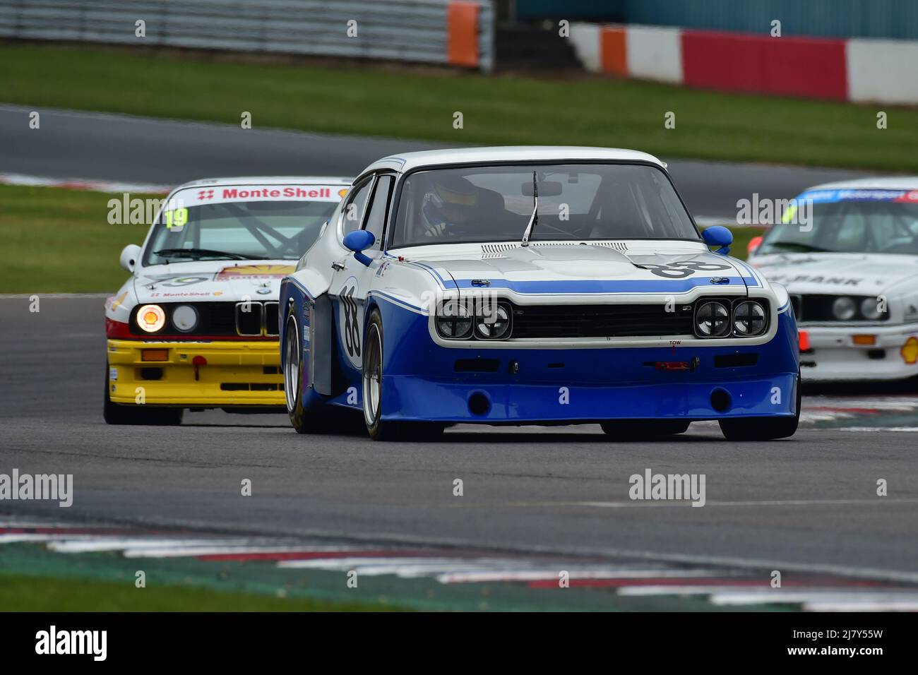 Richard Kent, Chris Ward, Ford Broadspeed Capri, Une course d'une heure ...