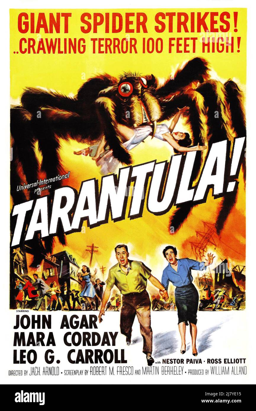 Tarantula film 1955 Banque d'images détourées - Alamy