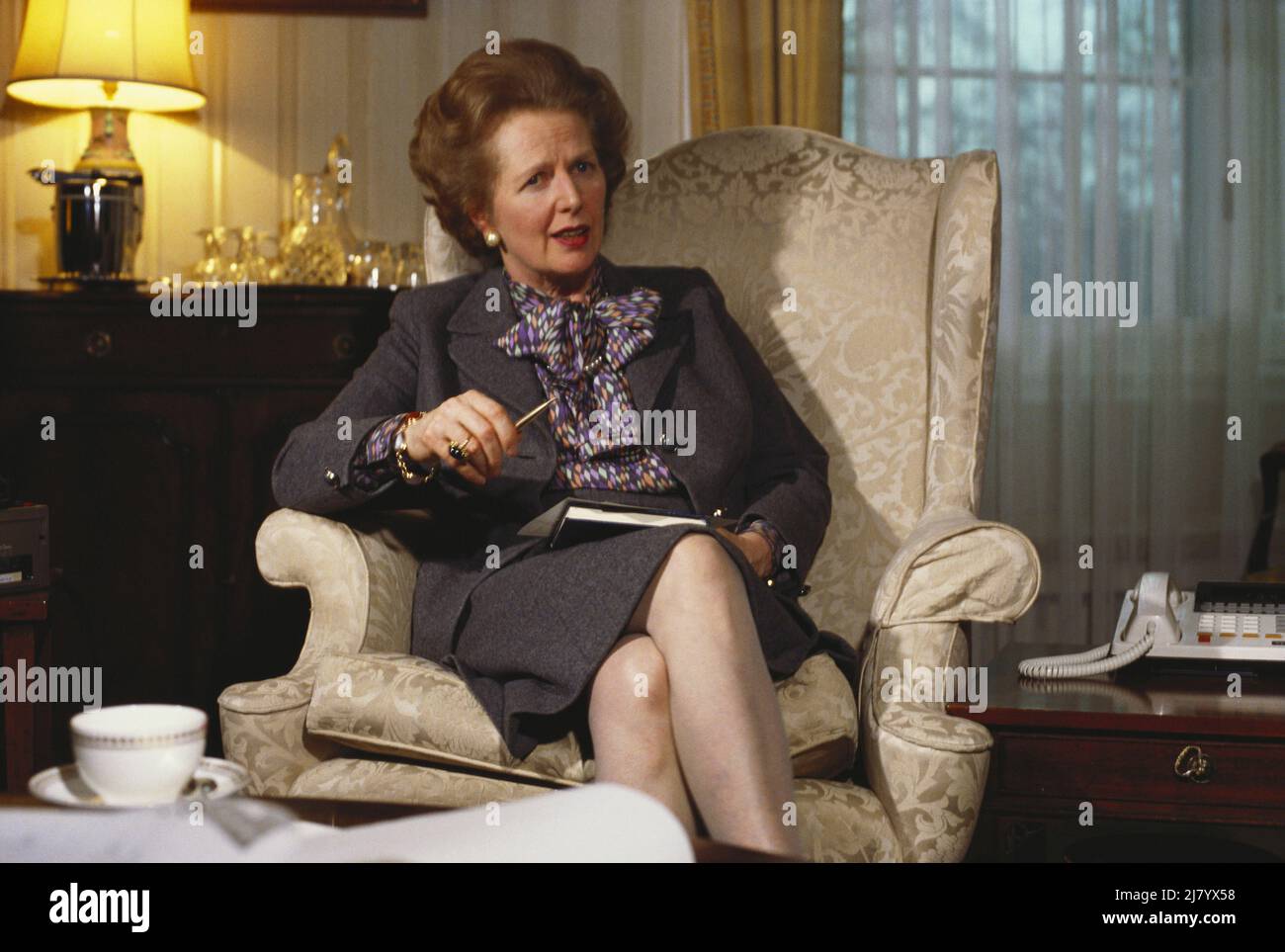 Margaret thatcher portrait Banque de photographies et d’images à haute ...