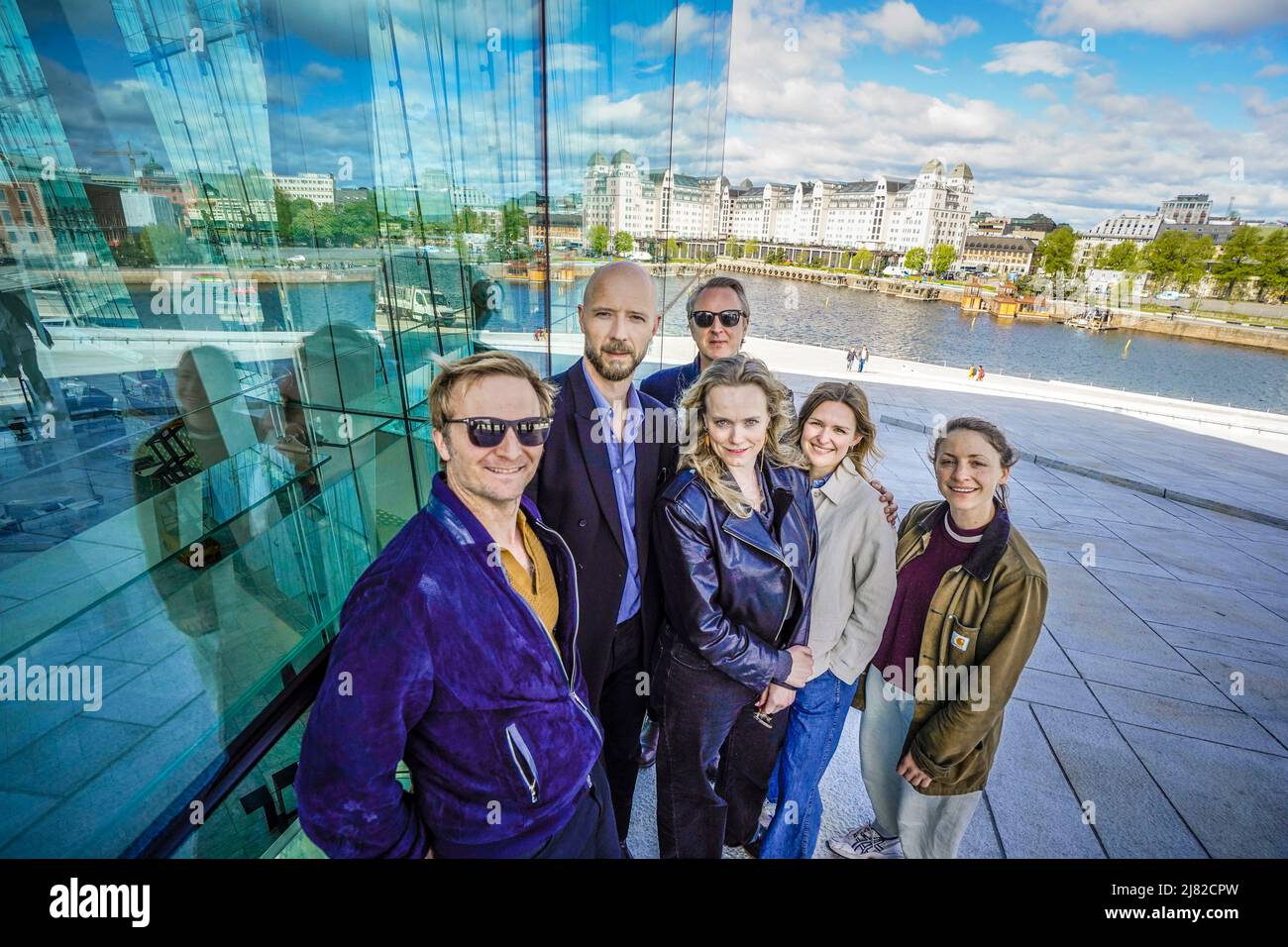 Oslo 20220512.Jon Lauvland Pettersen (à gauche), Sivert Hoeyem, Frode ...