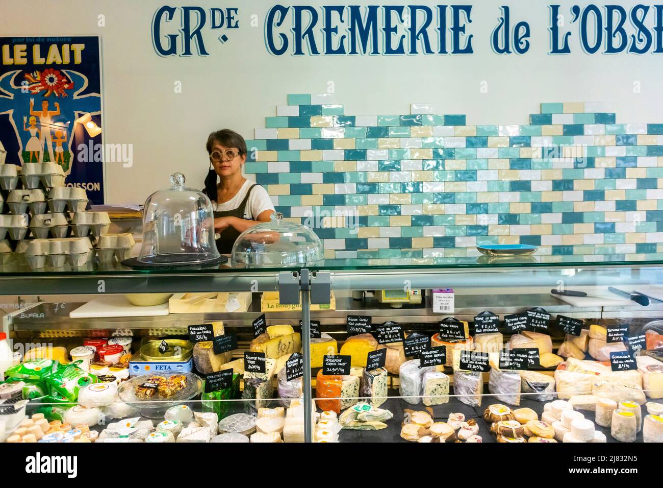Cremerie french Banque d'image et photos - Alamy