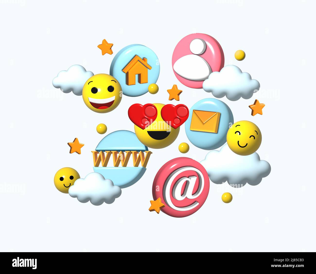 Enveloppe emoji Banque de photographies et d’images à haute résolution ...