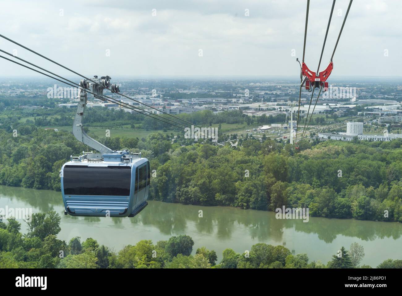 Inauguration du Teleo, le nouveau téléphérique urbain de Toulouse ...