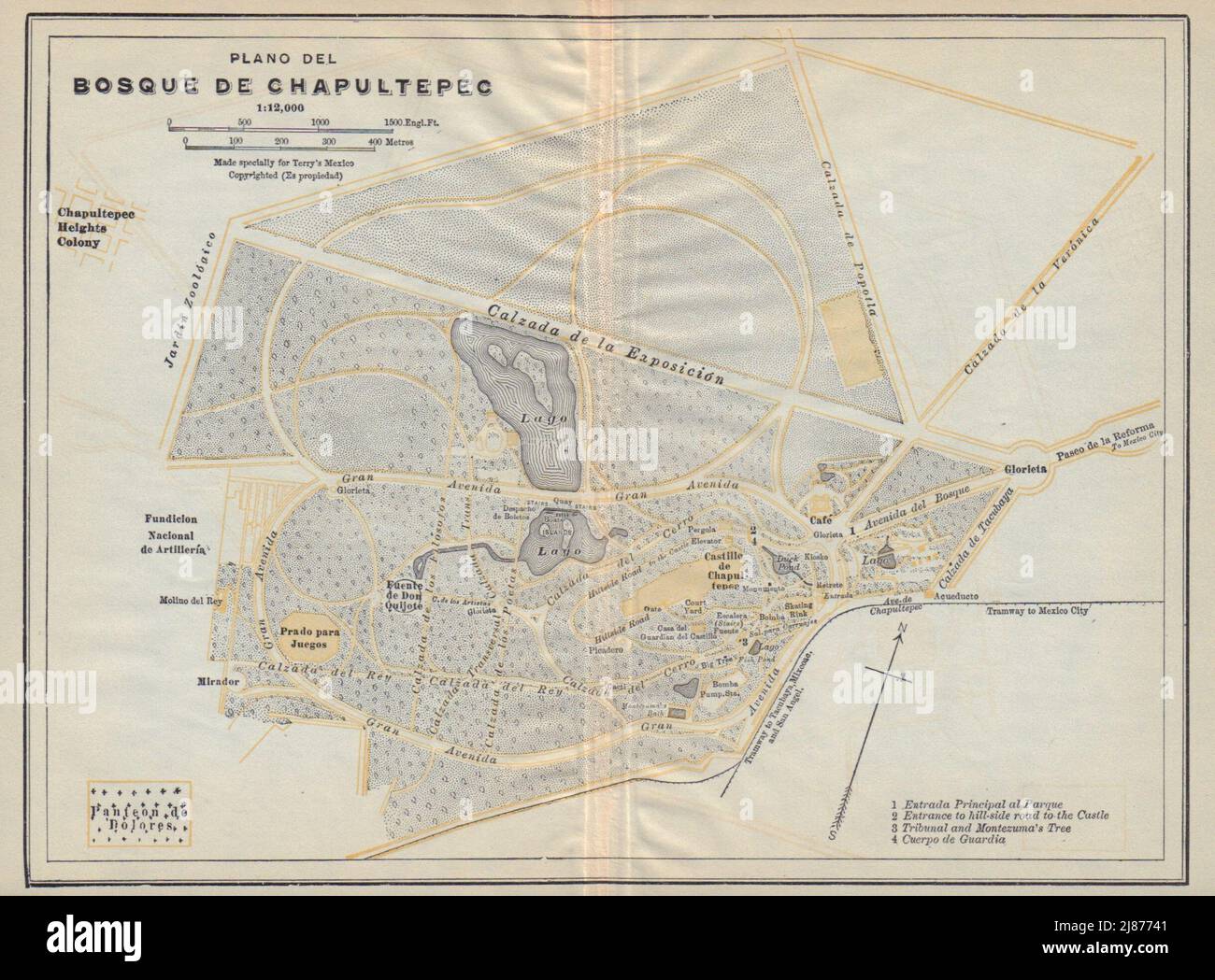 Chapultepec mexico Banque de photographies et d’images à haute ...