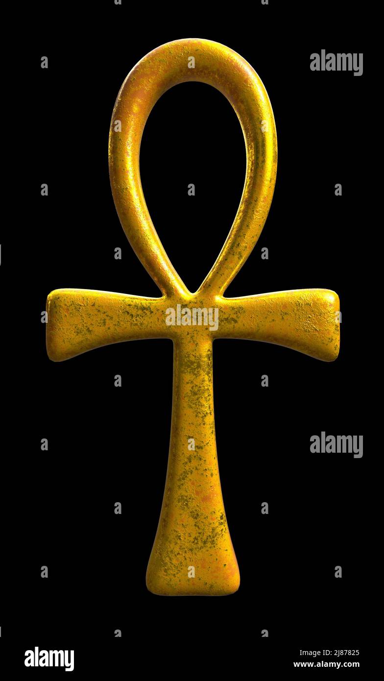 Croix de vie egyptienne Banque de photographies et d’images à haute ...