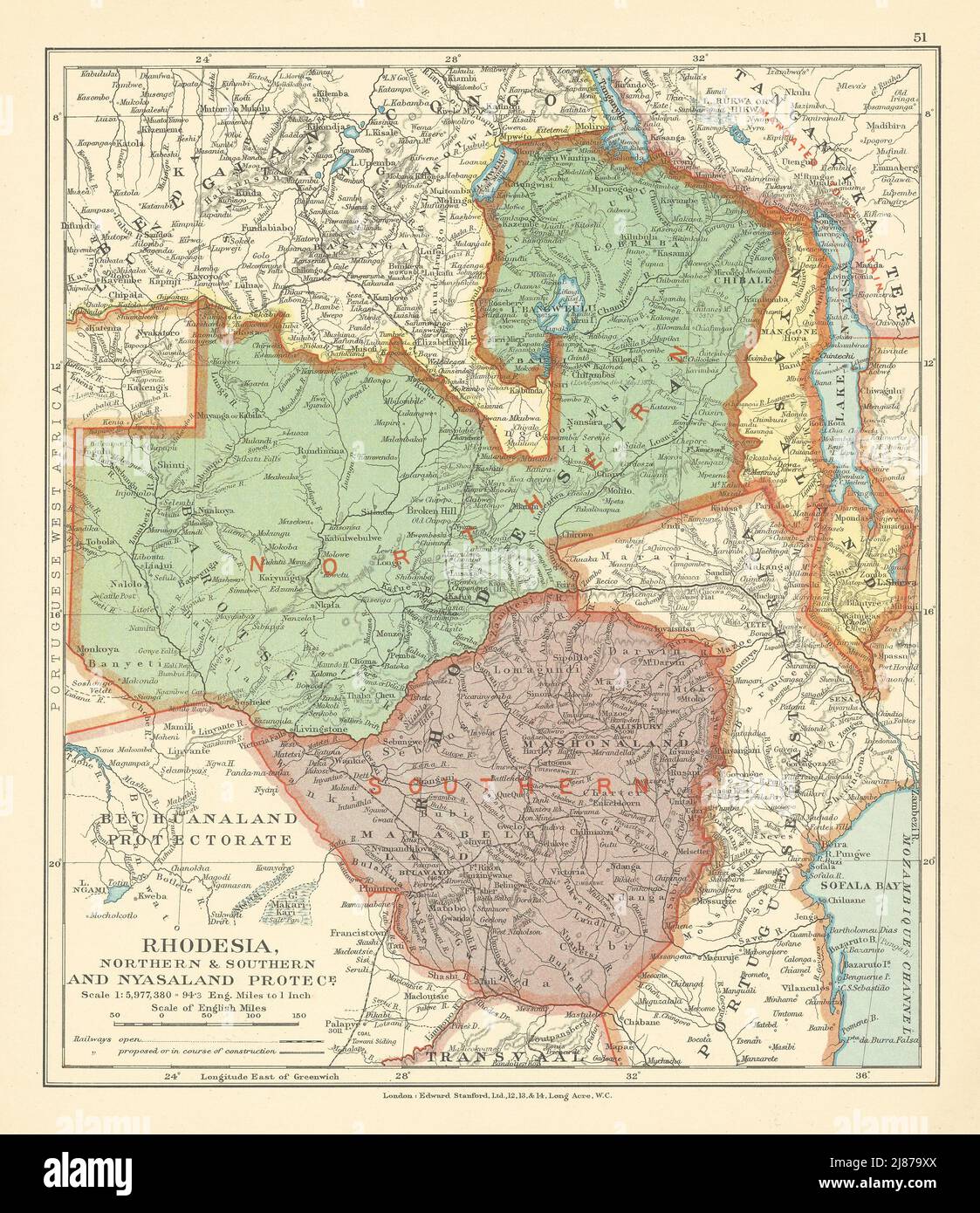 La rhodésie du nord Banque de photographies et d’images à haute ...