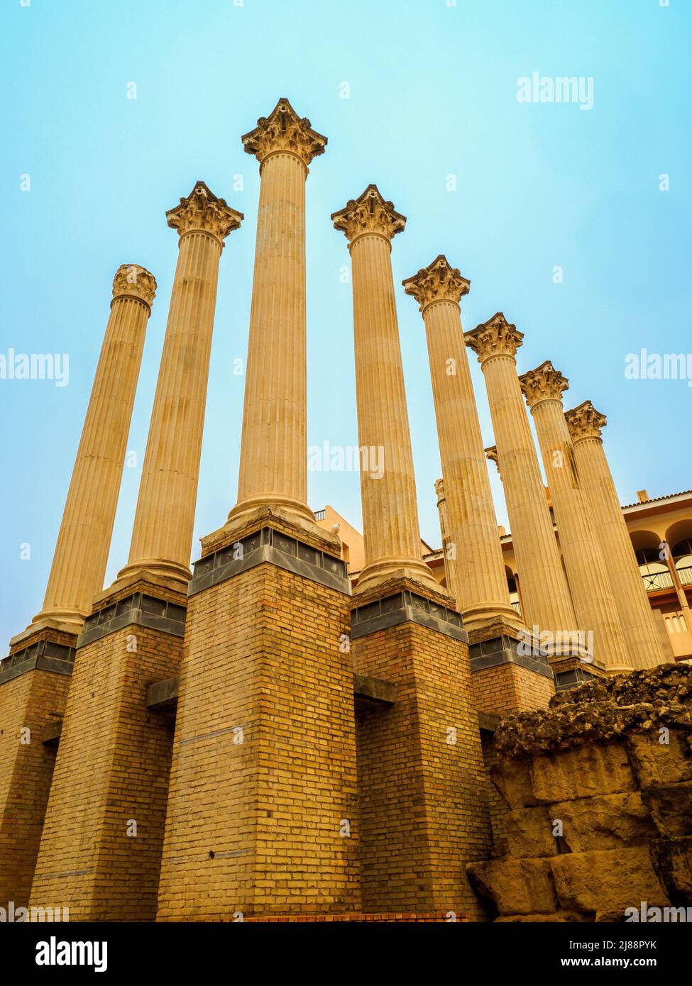 Templo romano Banque de photographies et d’images à haute résolution ...