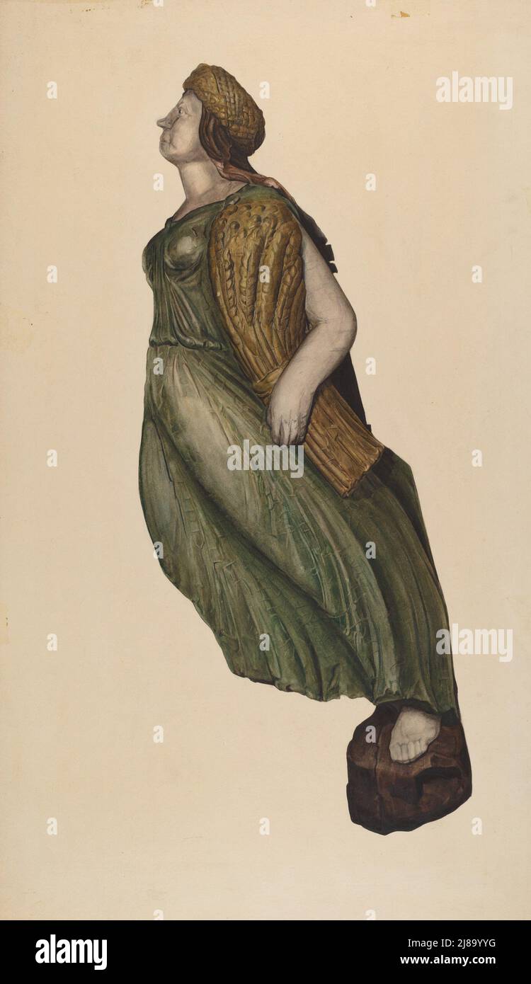 Figure de proue féminine sculptée Banque de photographies et d’images à ...