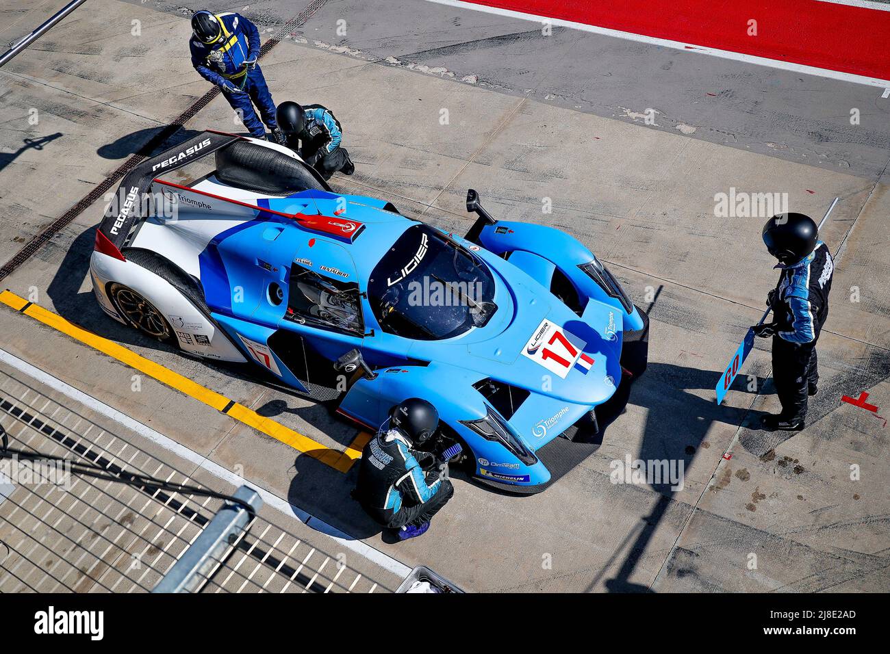 17 NAHRA Anthony (fra), ENJALBERT Dimitri (fra), Pegasus Racing, Ligier JS P4, action pitlane au ...