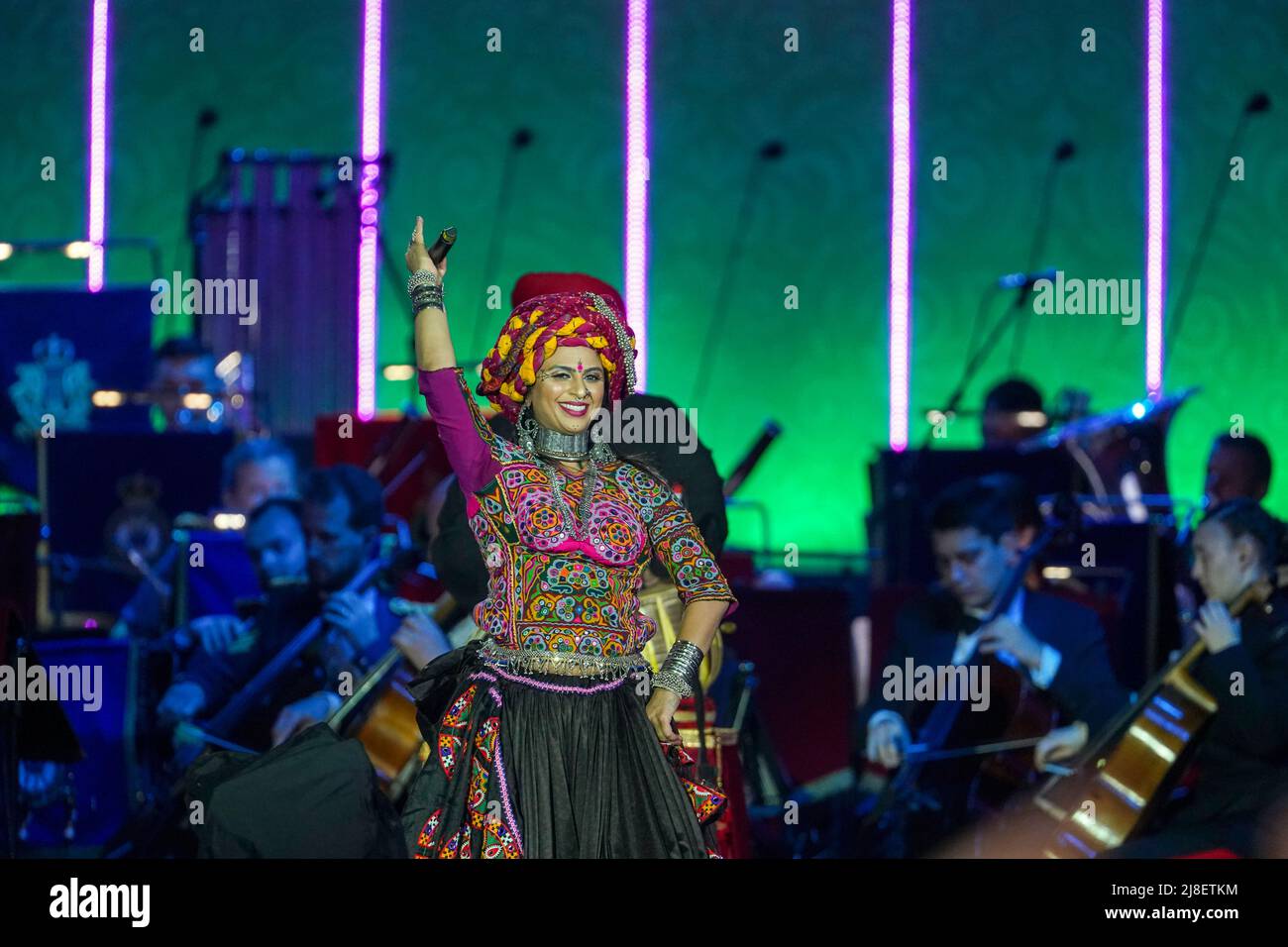 Le Pritee Varsani se produit lors de la célébration Du Jubilé de ...