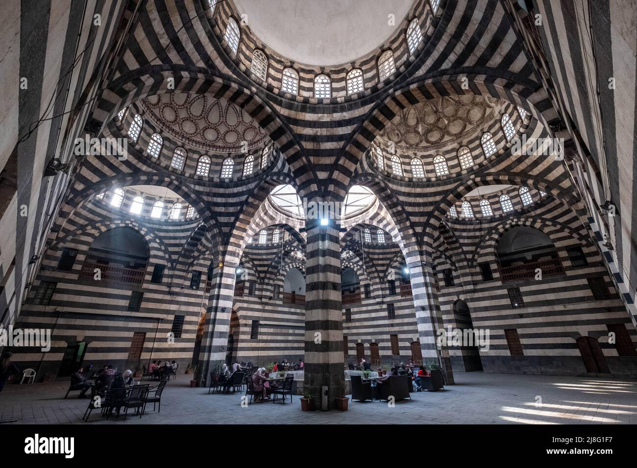 Damas, Syrie - Mai 2022 : architecture historique (Khan as'ad Pasha ...