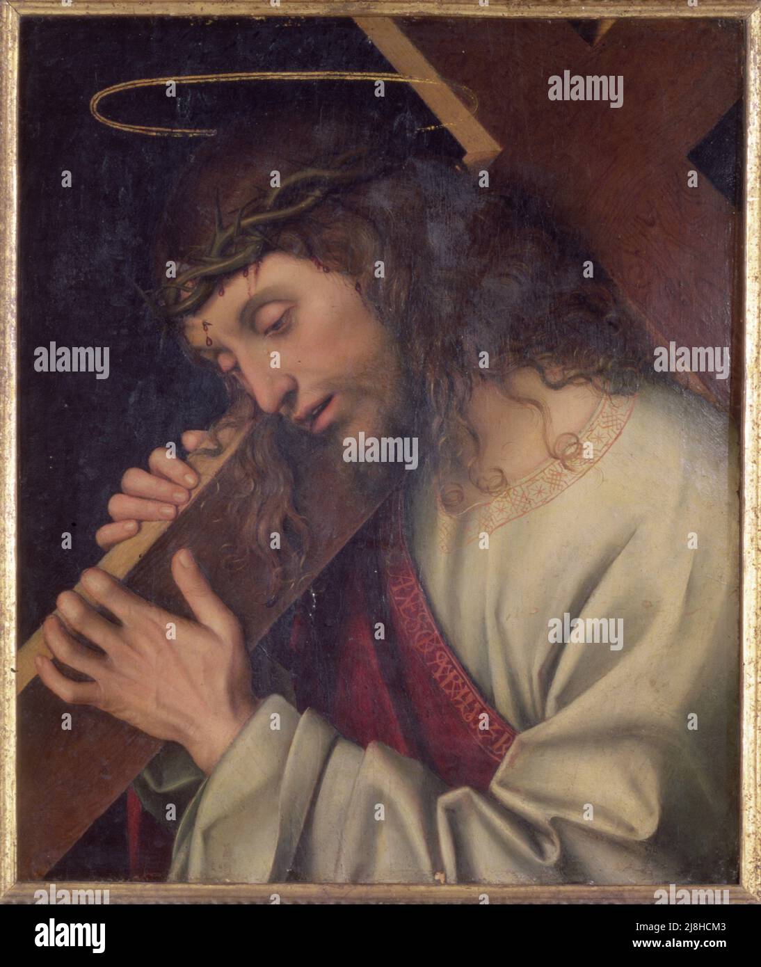 Autoportrait artiste toile huile tintoretta marietta robusti c 1550 90 ...