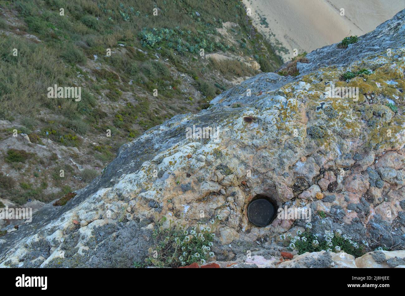 Empreinte de cheval légendaire incrustée dans le rocher de la célèbre ...