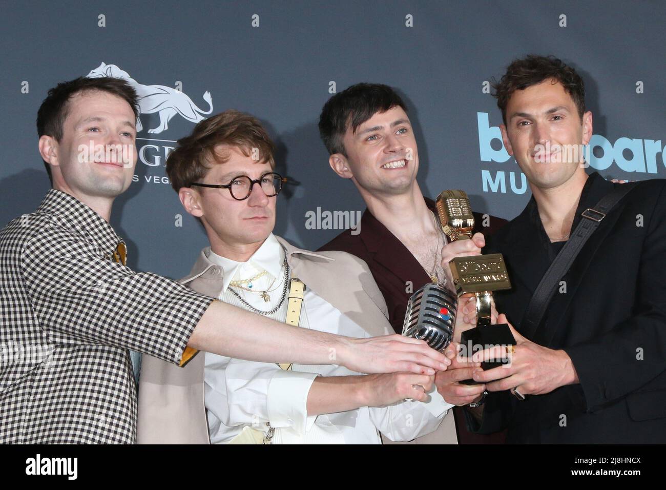 Las Vegas, Nevada, États-Unis. 15th mai 2022. Dave Bayley, Drew MacFarlane, Edmund Irwin-Singer ...