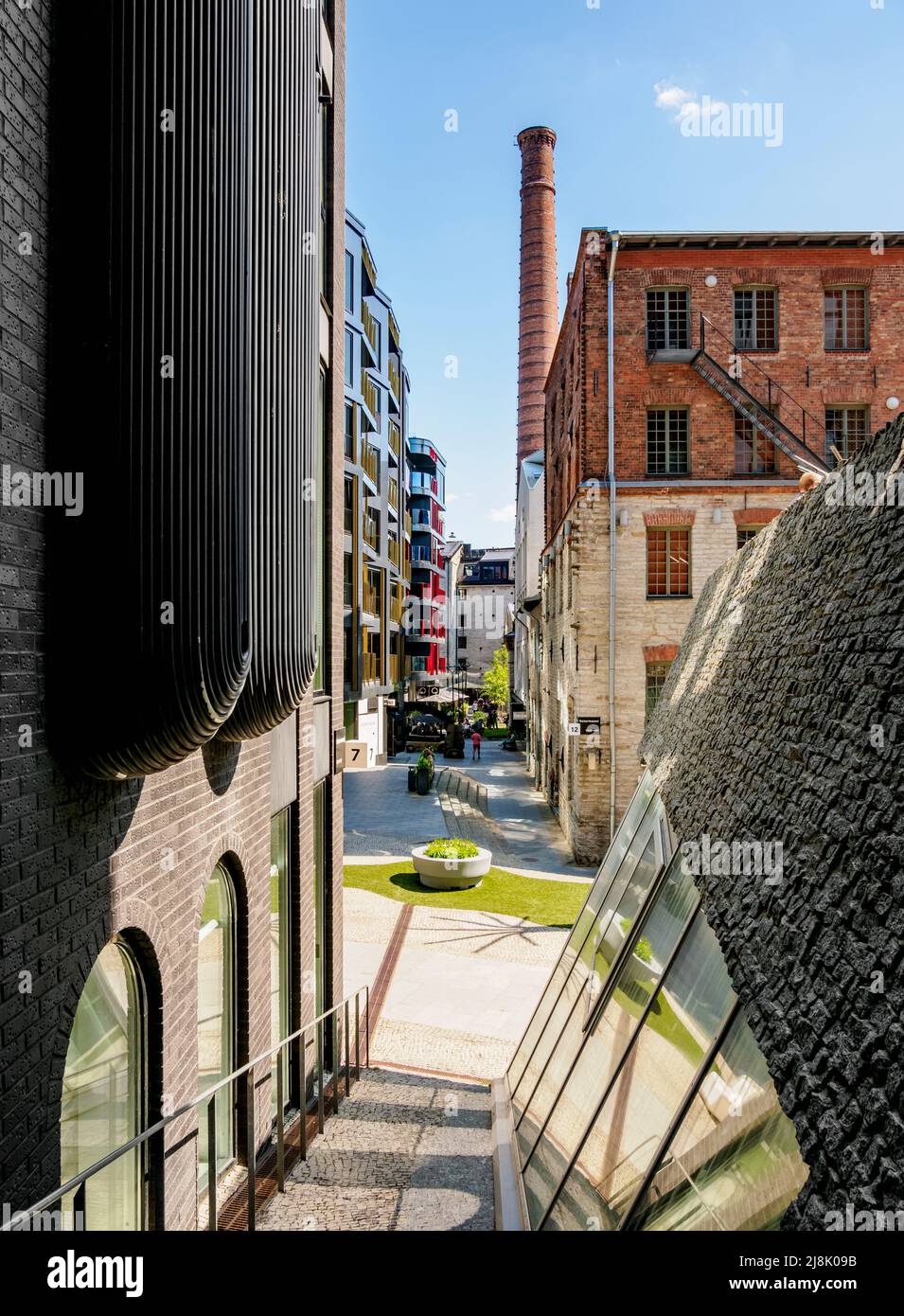 Tallinn rotermann quarter architecture Banque de photographies et d ...