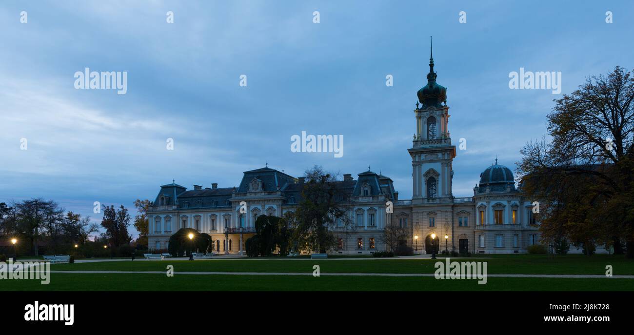 Paysage de palais de festetics Banque de photographies et d’images à ...