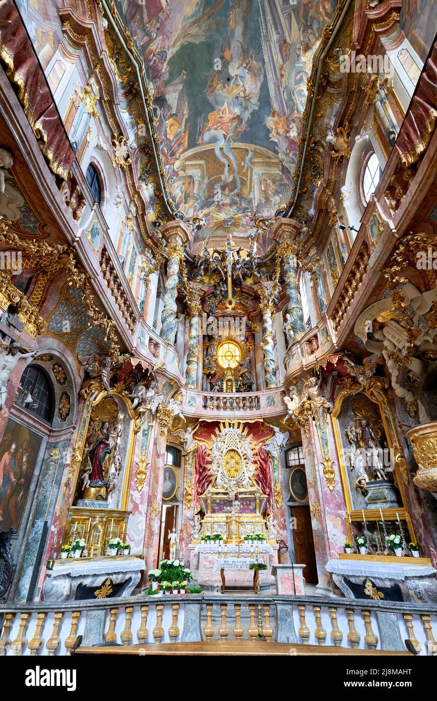 Church asamkirche Banque de photographies et d’images à haute ...