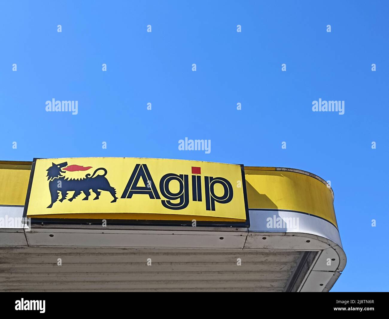 Agip logo Banque de photographies et d’images à haute résolution - Alamy