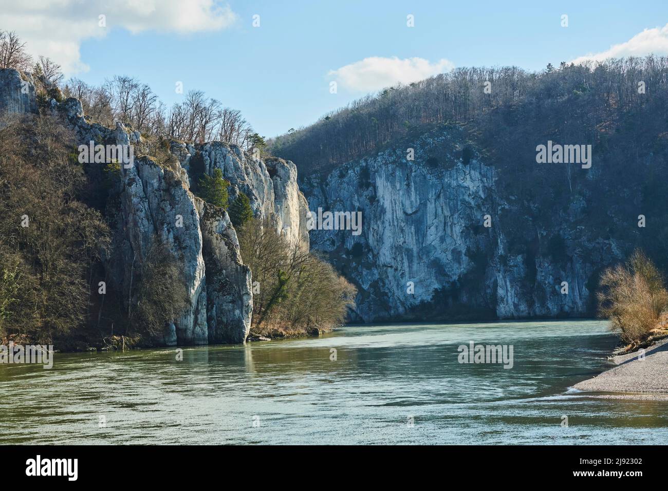 Gorges du danube weltenburg allemagne Banque de photographies et d ...