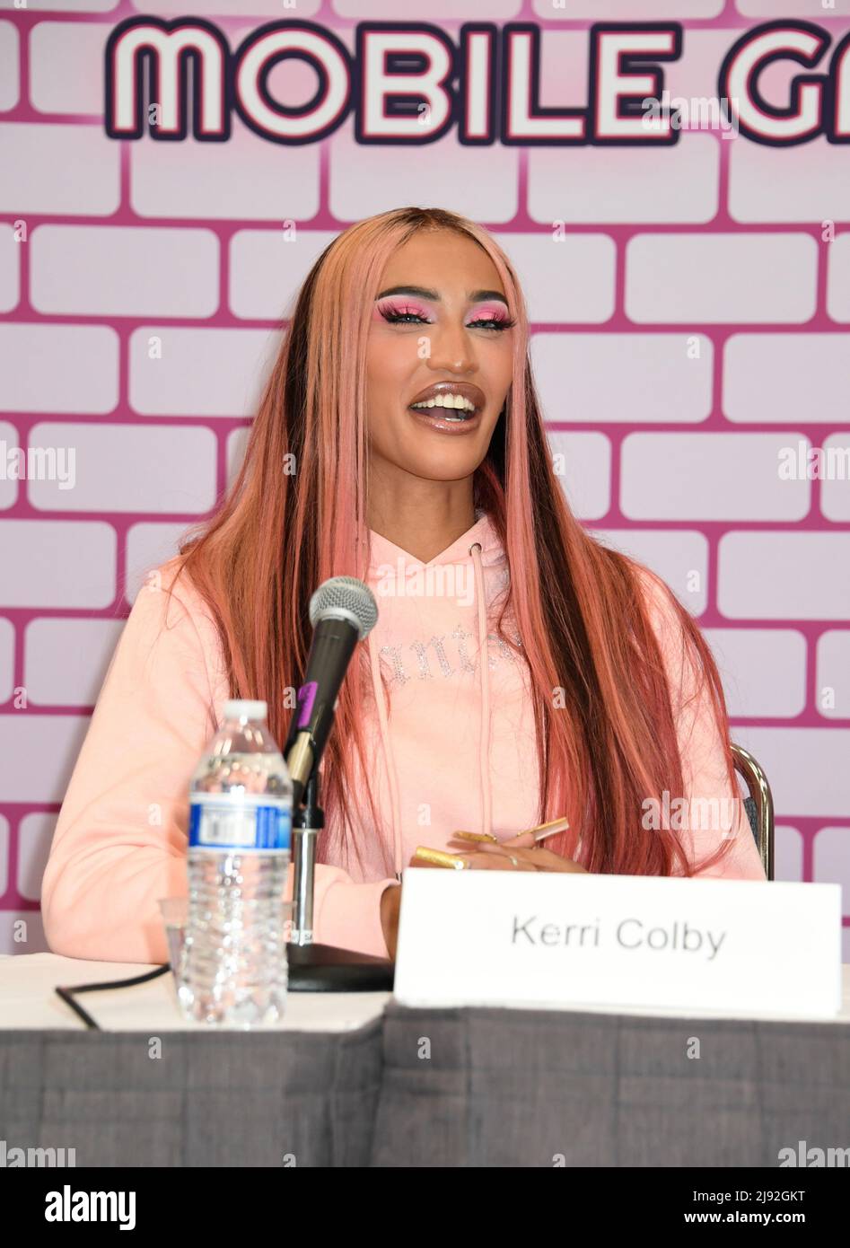 Kerri Colby au cours du 2022 RuPaul DragCon, jour 2, qui s'est tenu au ...