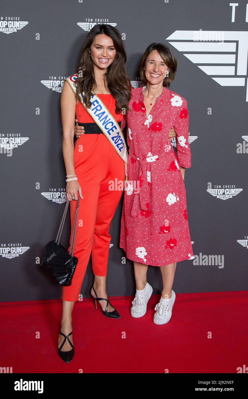 Diane Leyre, Miss France 2022, Alexia Laroche-Joubert assistez à la ...