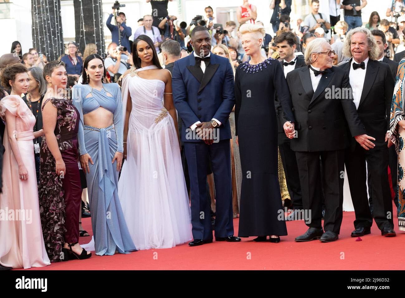 Cannes, France. 21st mai 2022. Augusta Gore, Burcu Golgedar, Sabrina ...