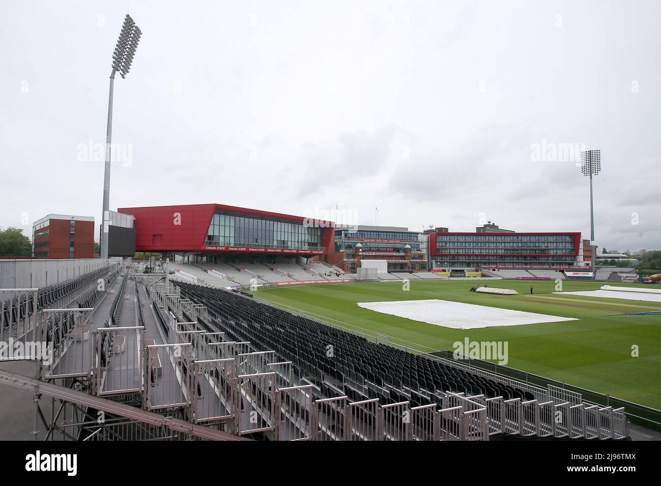 Vue générale du terrain devant le CCQC Lancashire vs Essex CCC, LV ...
