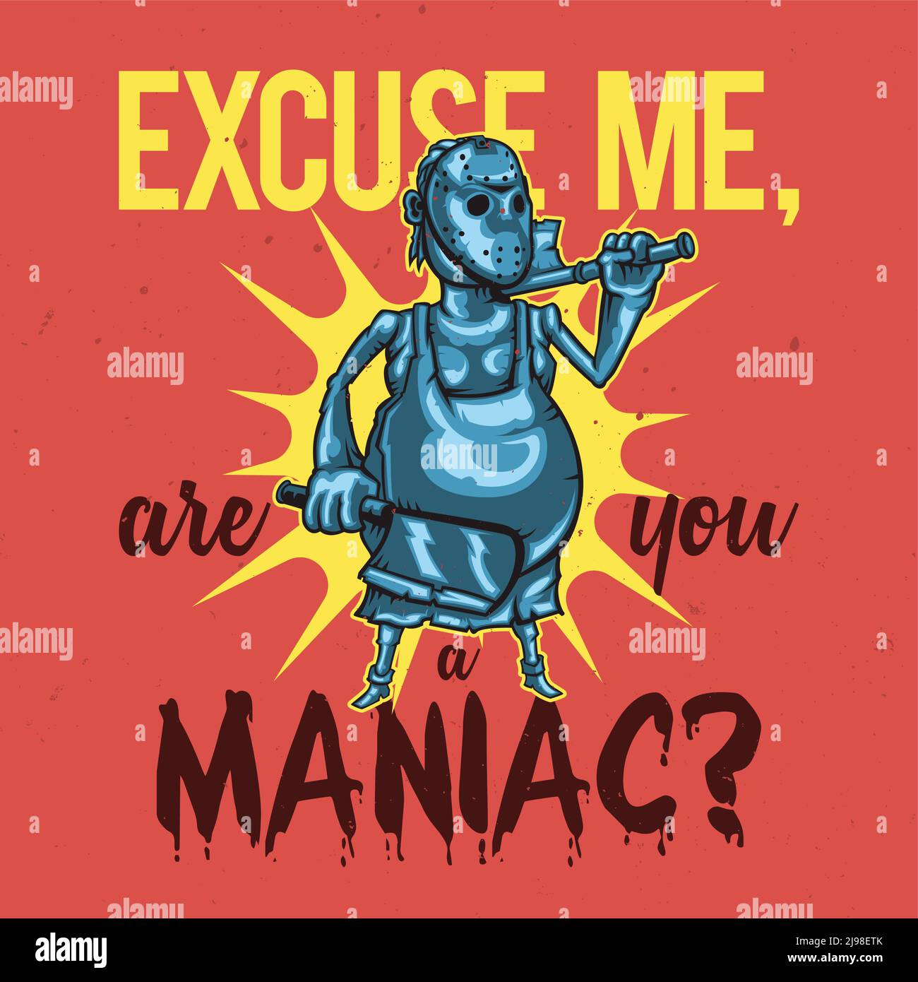 Le maniaque Banque d'images vectorielles - Page 2 - Alamy