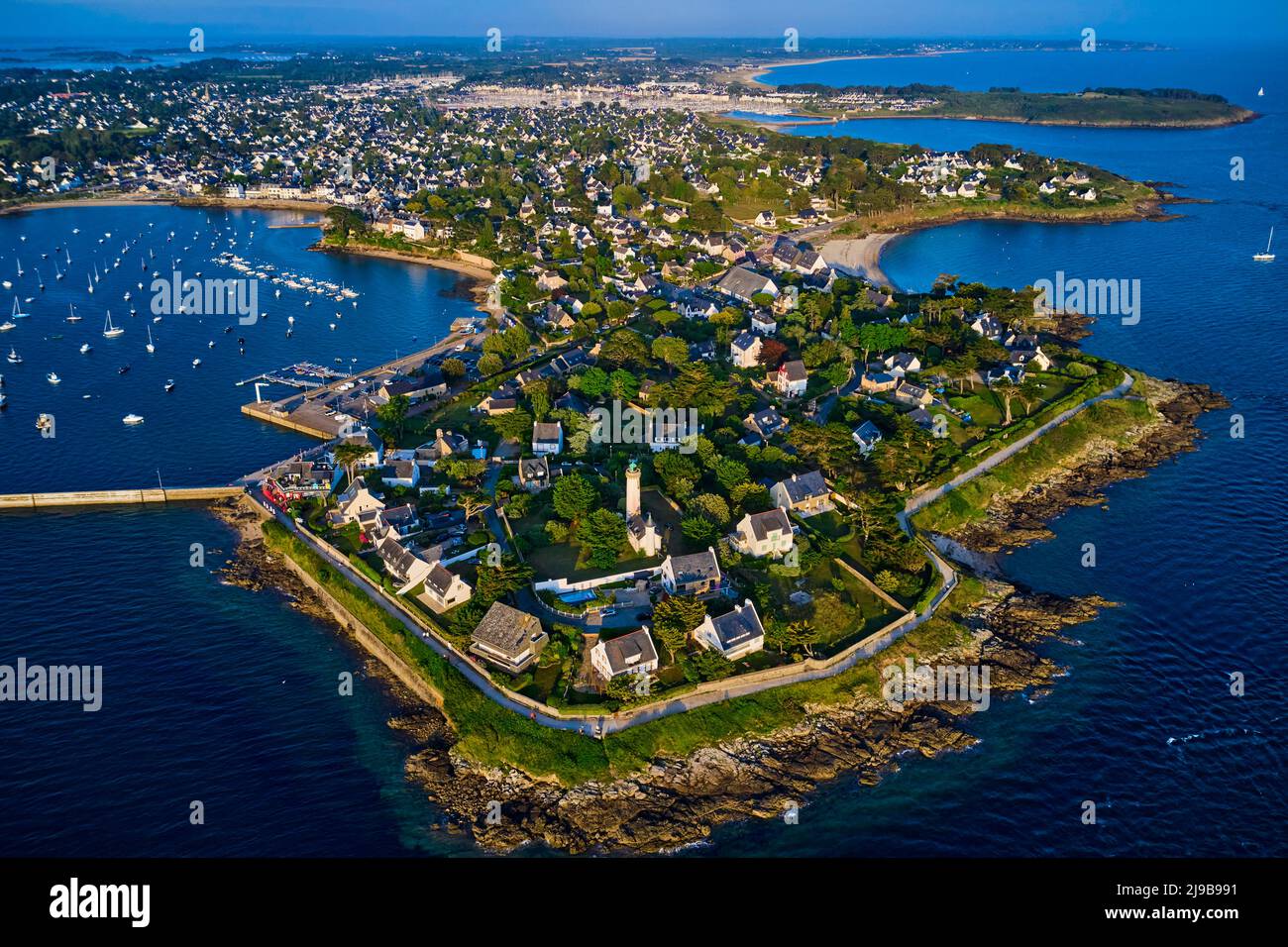 France, Morbihan (56), Golfe du Morbihan, Baie de Quiberon, Parc naturel régional du Golfe du ...