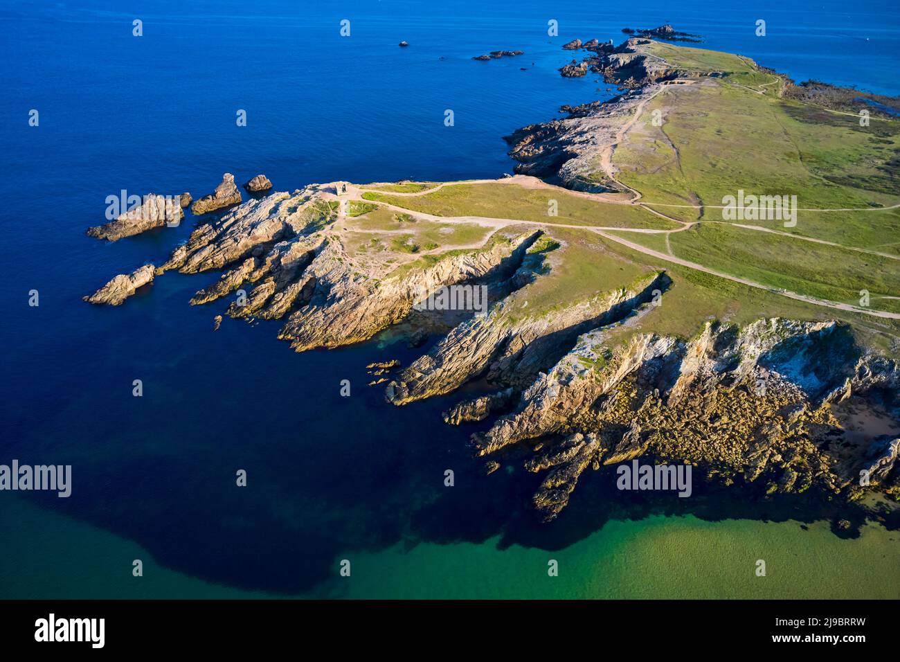 Vue aérienne de quiberon Banque de photographies et d’images à haute résolution - Alamy