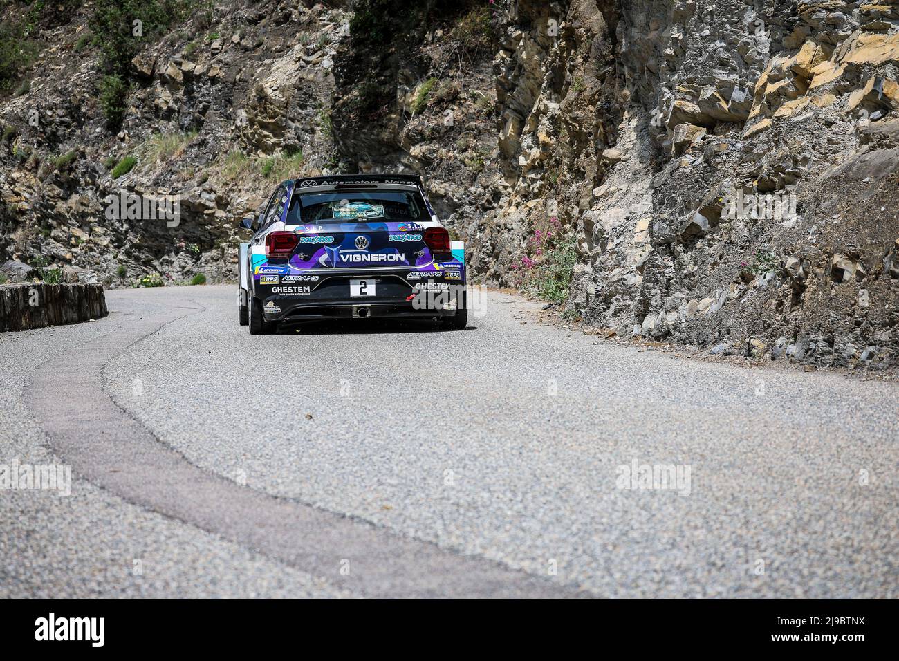 02 GIORDANO Quentin, PARENT Kevin, Volkswagen Polo GTI, action pendant ...
